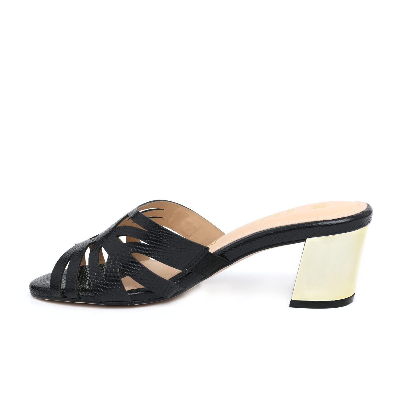 Elegant Block Heel Slipper for Ladies | Chic