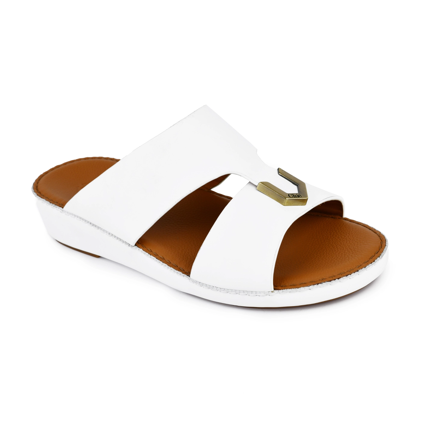 Latest Design Soft Leather Arabic Sandals by Chic | Chic