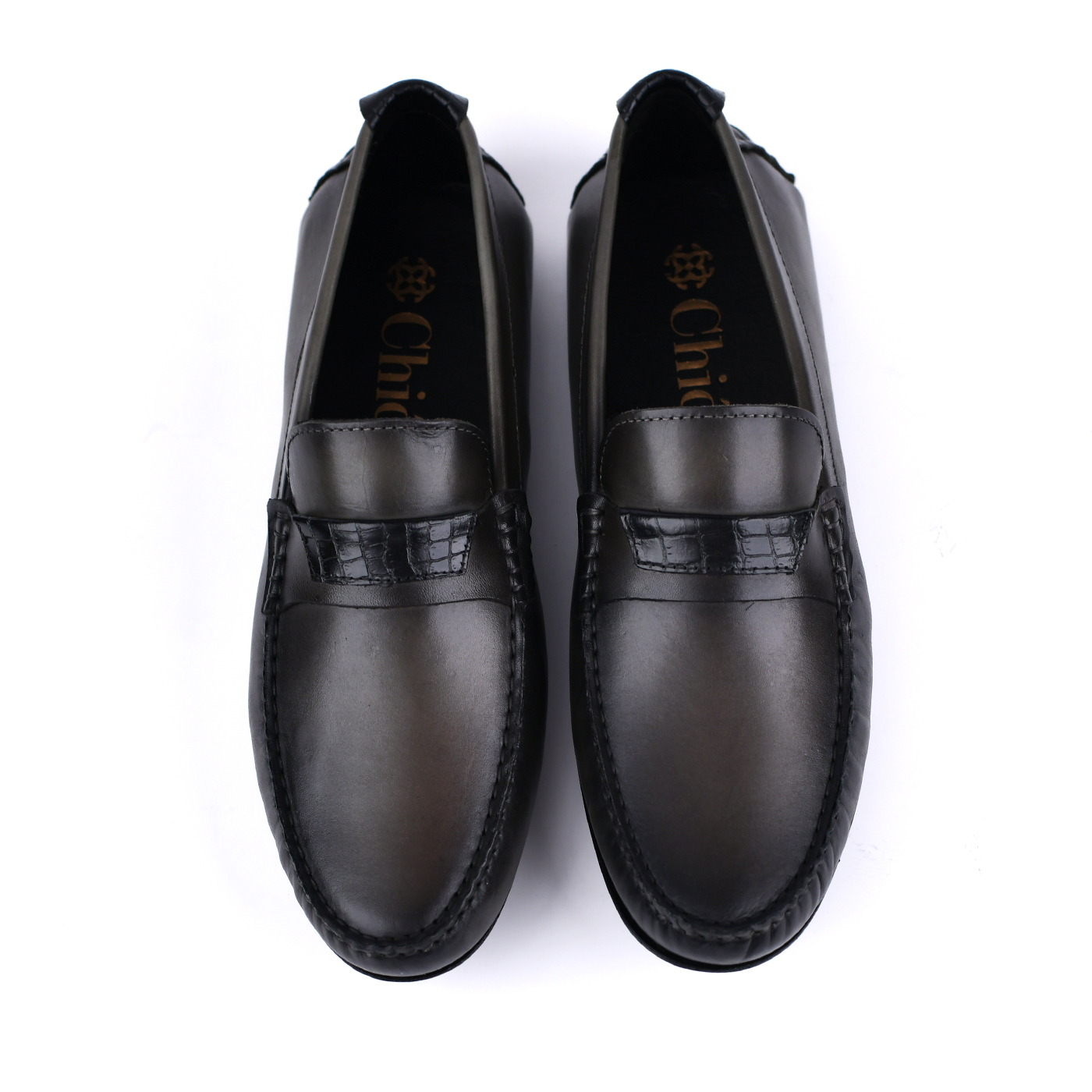 Chic Genuine Leather Smart Casual Shoes For Men | Chic
