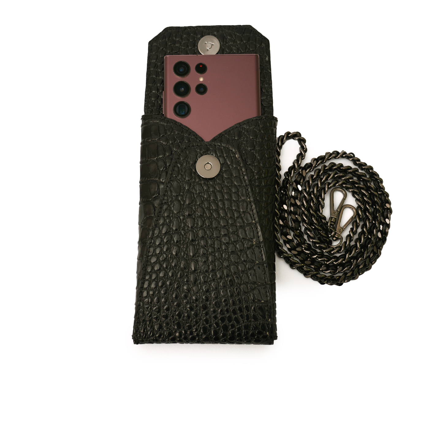 Buy Chic Leather Mobile Pouch Online | Chic